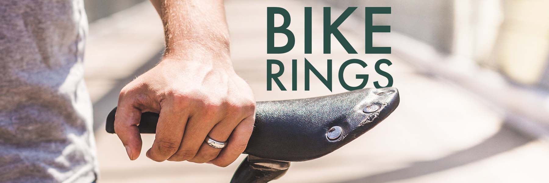 Unique Gift for Cyclist: Custom Bike Rings | Jewelry by Johan | Jewelry By Johan