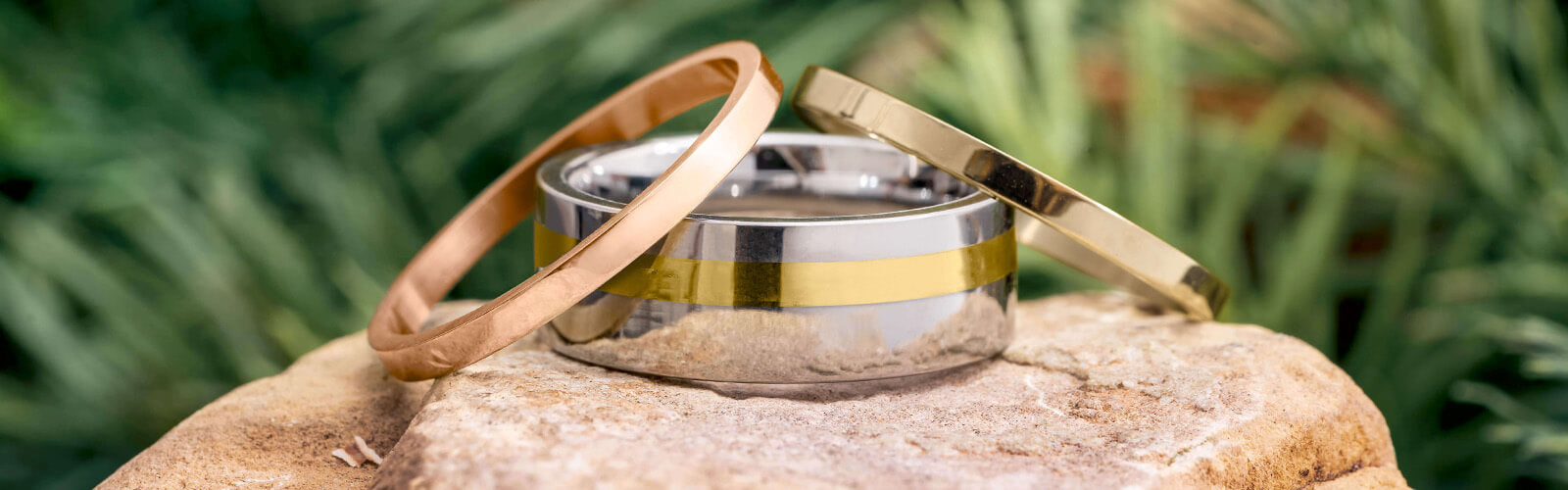 Interchangeable Ring Set - Modular Rings Starter | Core & Inlays ...