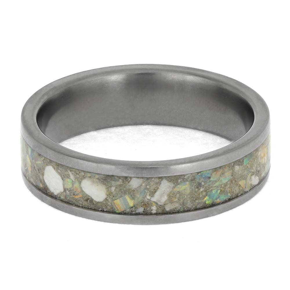 Unique Opal and Ashes Memorial Ring | Jewelry by Johan | Unknown - Send ...