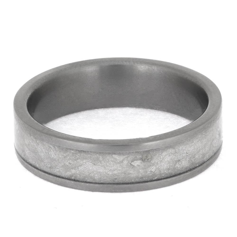 Memorial Ring with Sparkling Mica Powder and Ashes | Unknown - Send ...