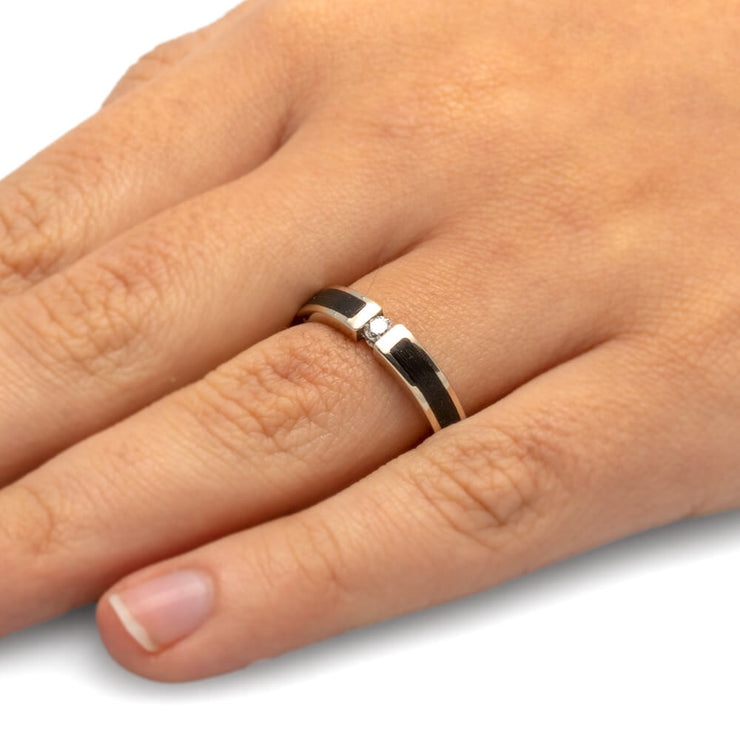 Vinyl Record Engagement Ring, Rock N Roll Bride - Jewelry by Johan