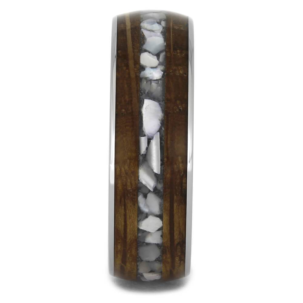 Whiskey Barrel Wood Wedding Band | Jewelry By Johan