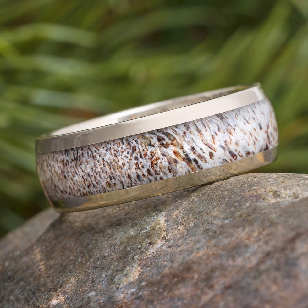 Deer Antler Rings & Wedding Bands | Jewelry By Johan