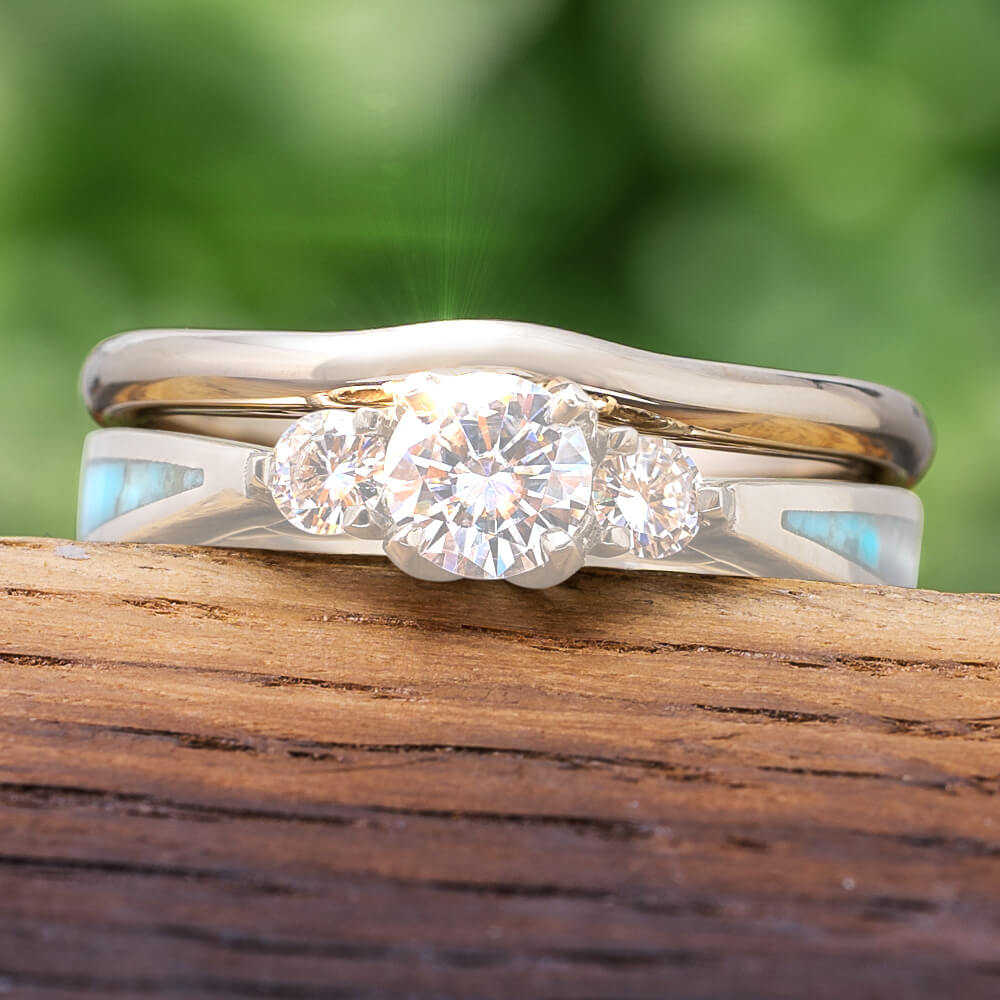 2mm Custom Wedding Band with Curve | Unknown - Send Ring Sizer First ...