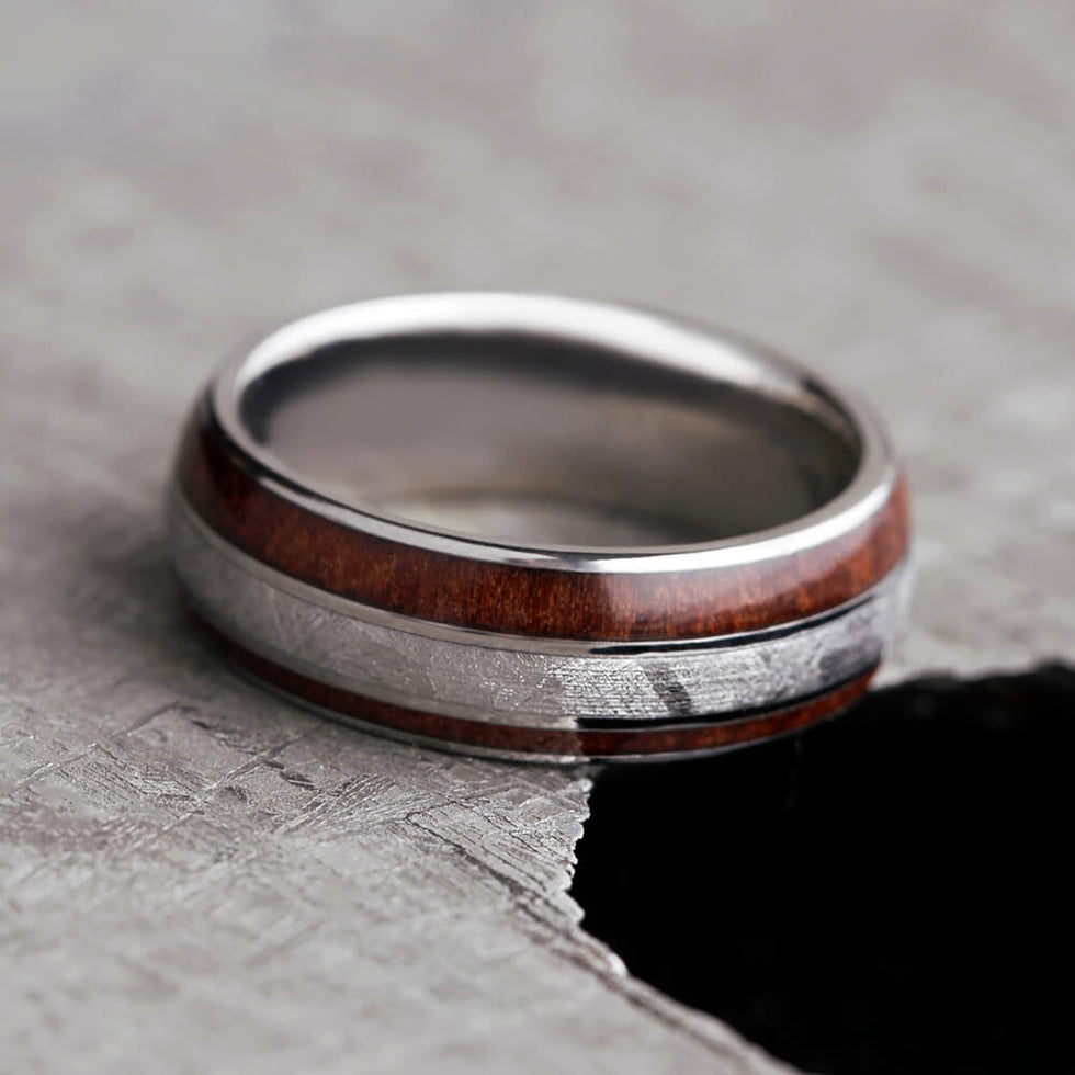 Authentic Meteorite Jewelry - Rings & Bands | Jewelry by Johan ...