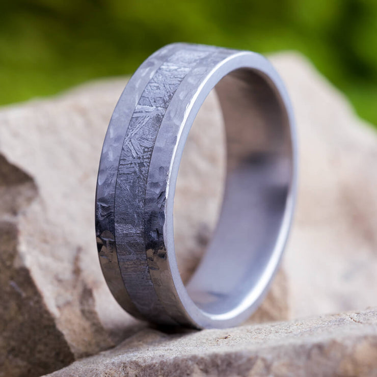 Genuine Meteorite Rings & Wedding Bands | Jewelry by Johan