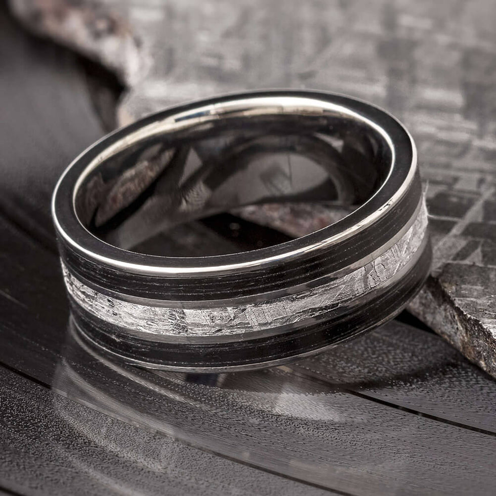 Musician Rings | String, Wood, Vinyl | Jewelry by Johan | Jewelry By Johan