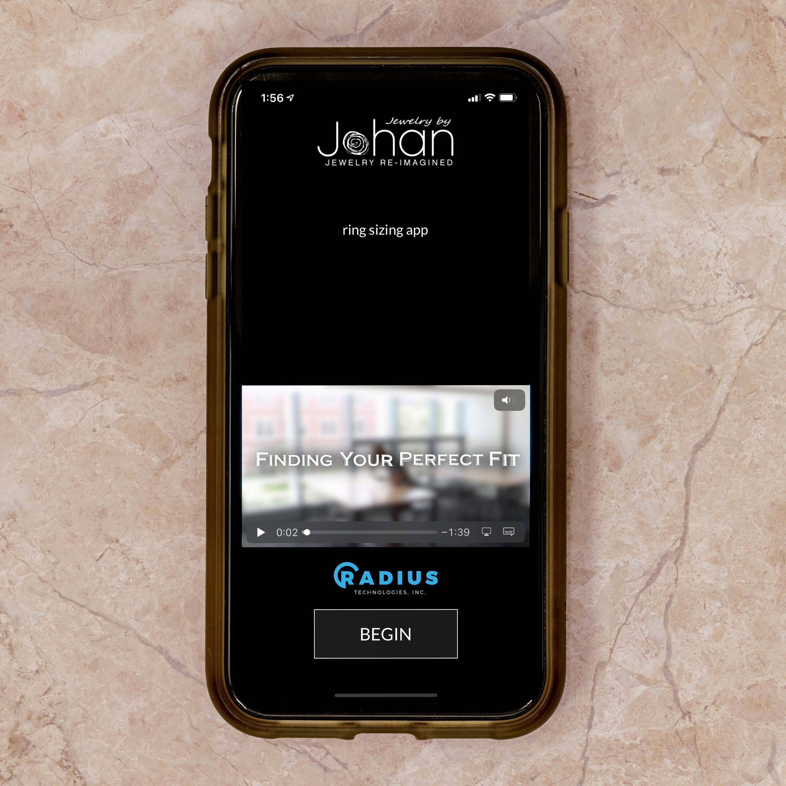 Free Ring Sizing App, Available for iOs or Android | Jewelry by Johan